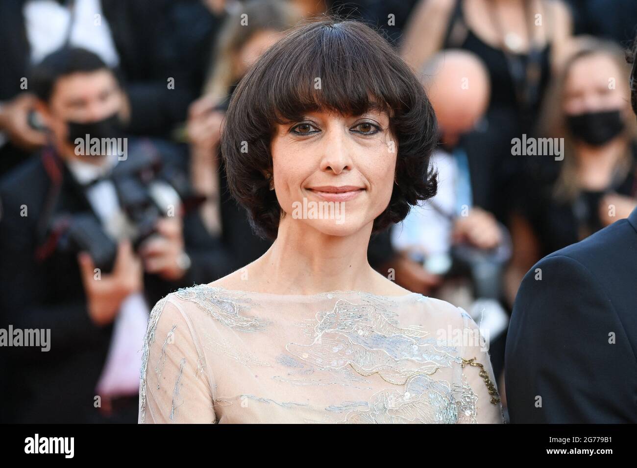 Elena Lietti attending the premiere of the movie Tre Piani during the ...