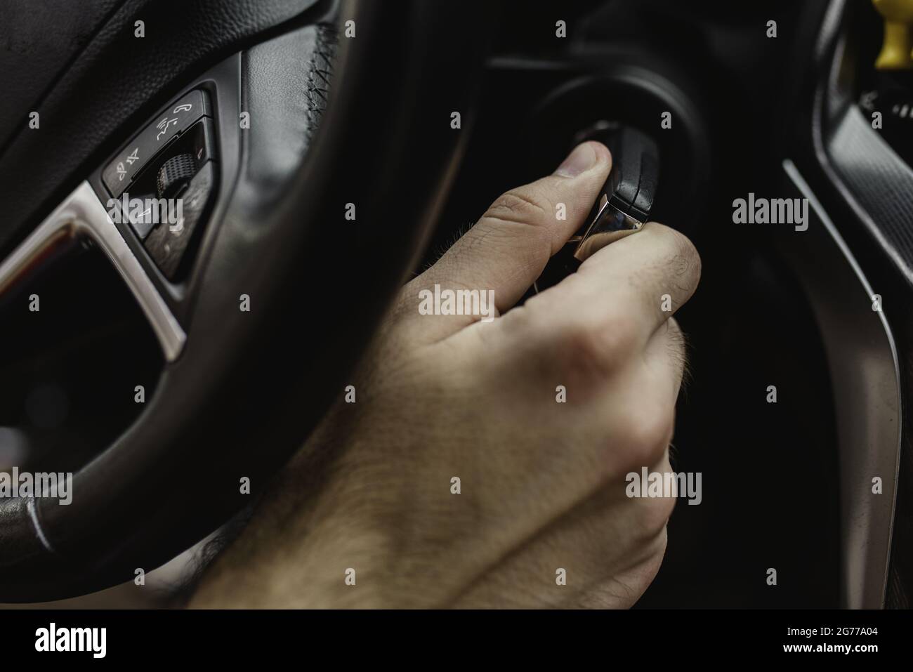 Remote starting the vehicle hi-res stock photography and images - Alamy