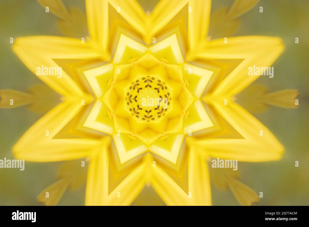 Abstract motion background with flower-shaped polygons Stock Photo - Alamy