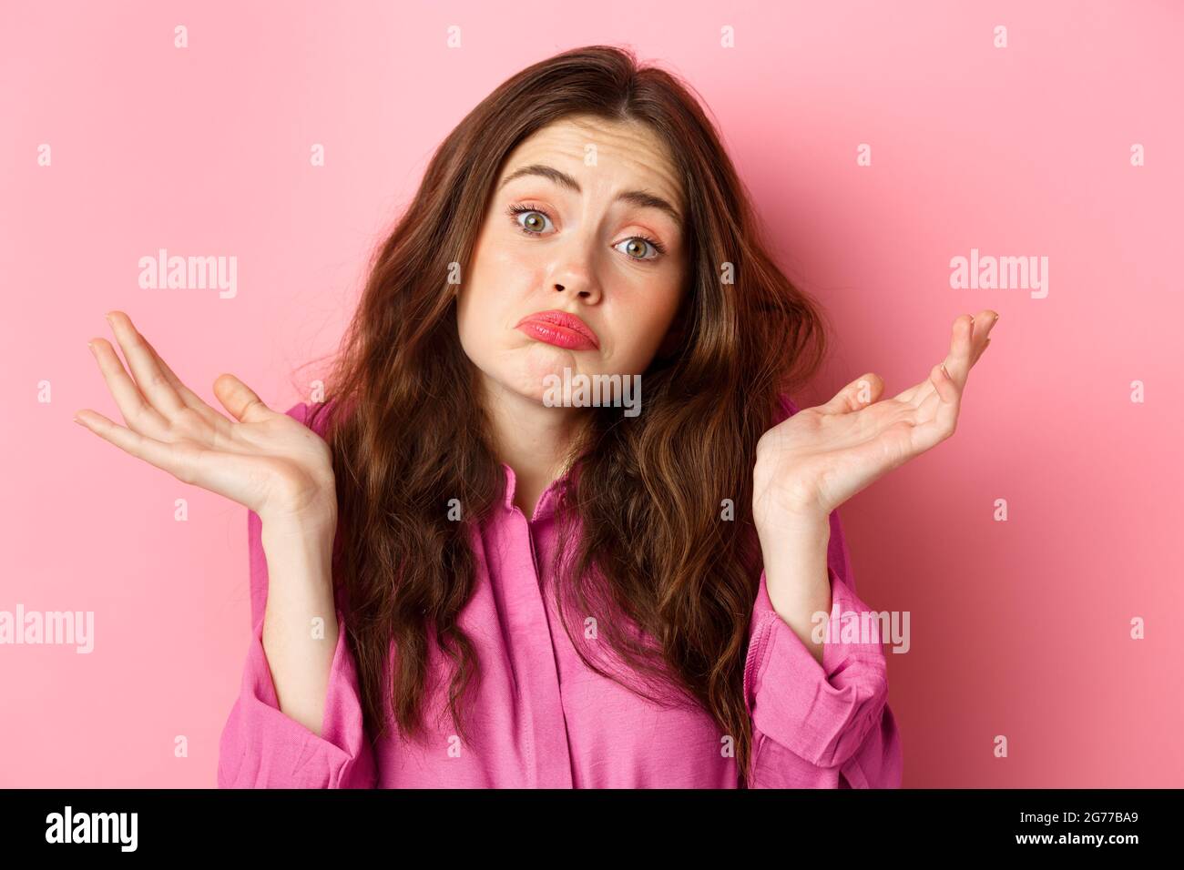 Looking Coy High Resolution Stock Photography and Images - Alamy
