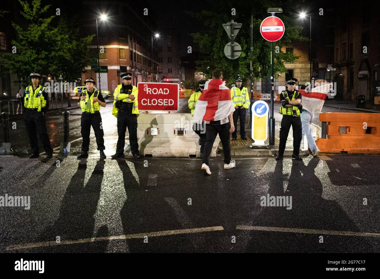 Football fans getting drunk hi-res stock photography and images - Alamy