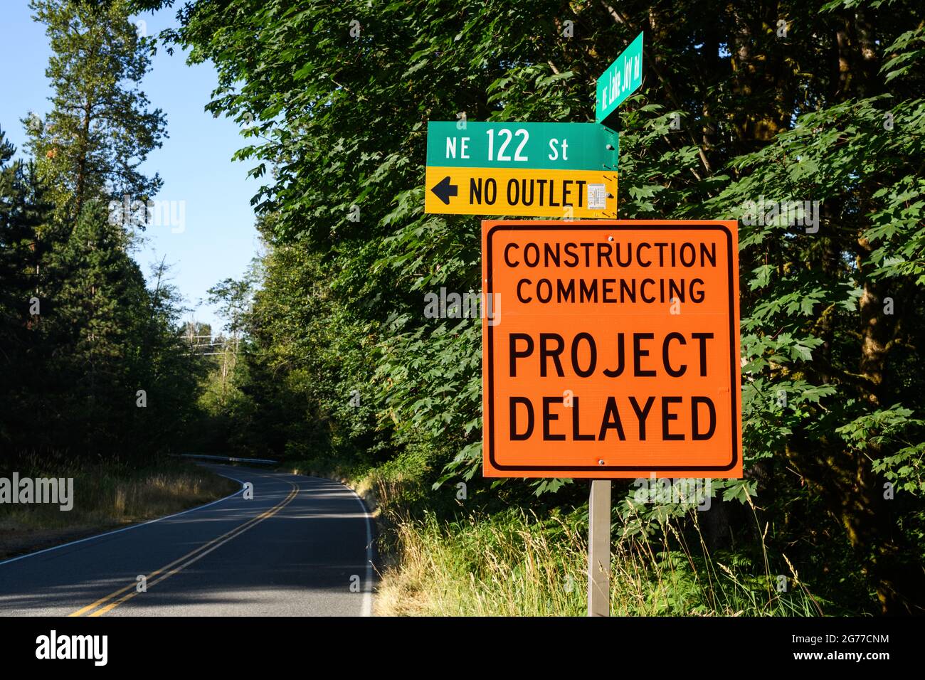 Road construction project hi-res stock photography and images - Alamy
