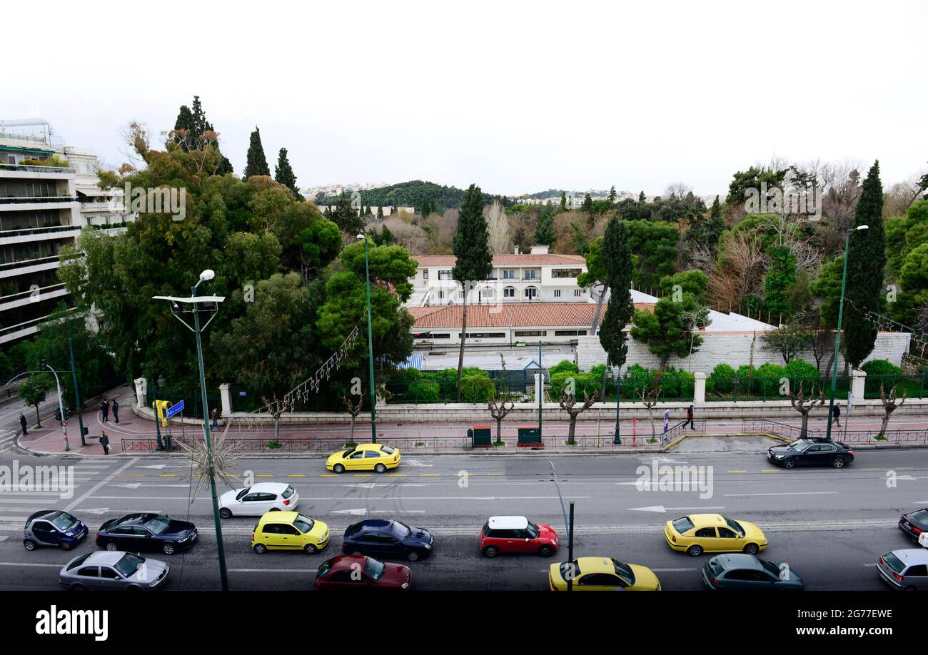 Leof vasilissis sofias hi-res stock photography and images - Alamy