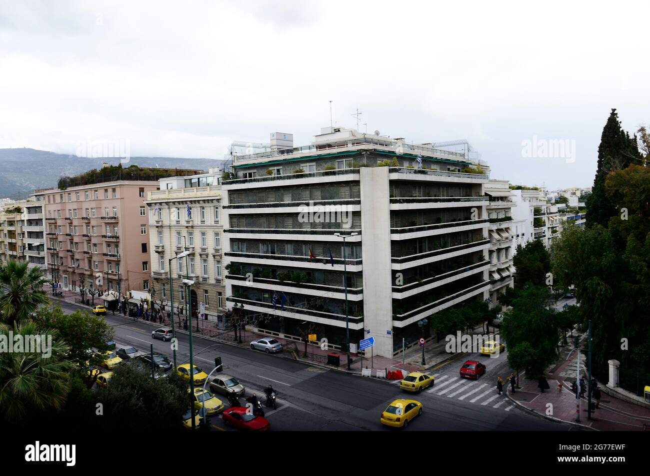 Leof vasilissis sofias hi-res stock photography and images - Alamy