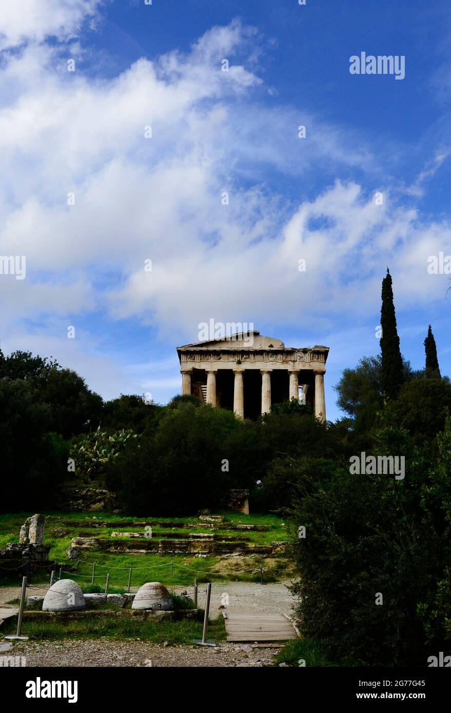 Temple of Hephaestus - A well preserved Ancient Greek place of worship ...