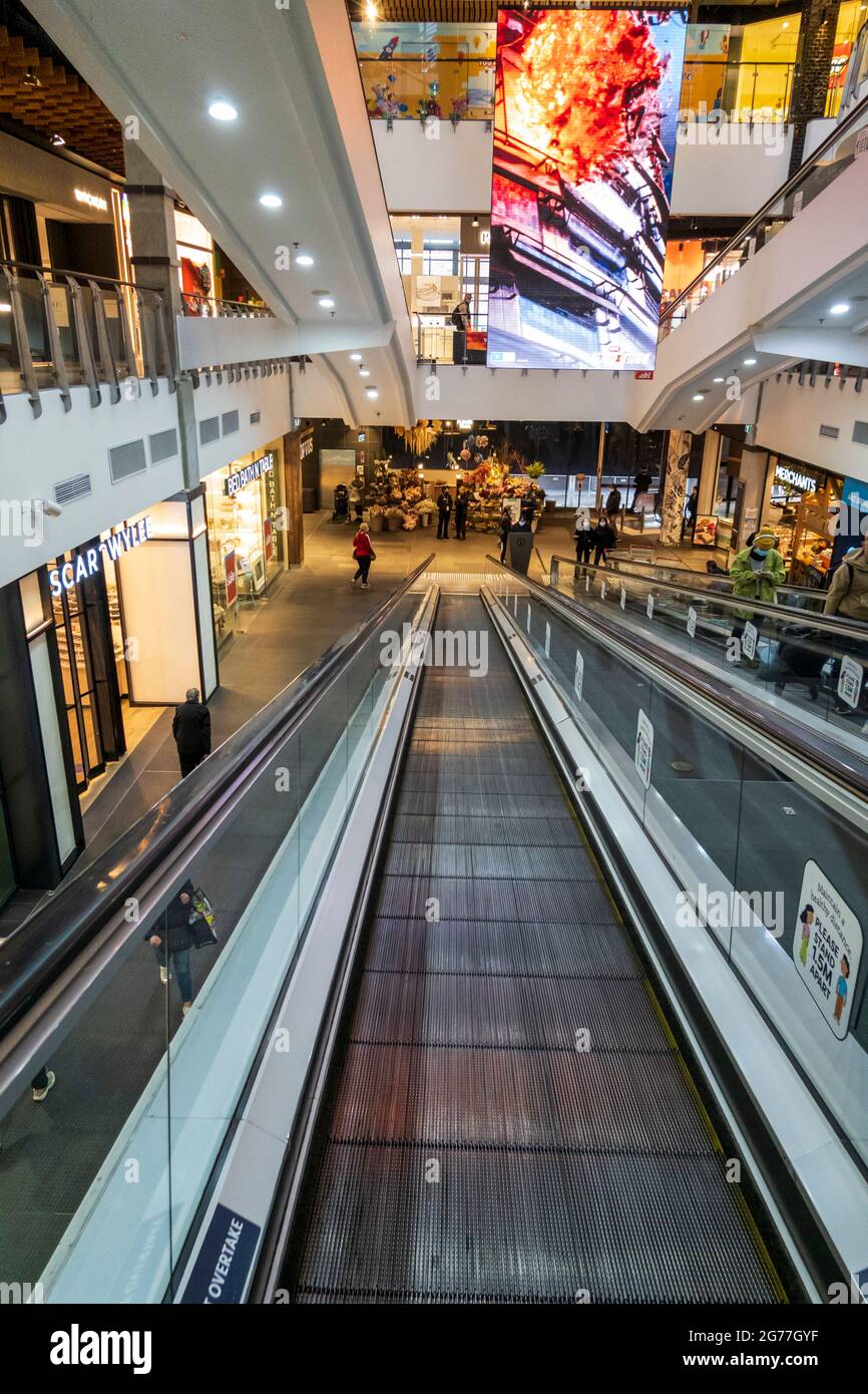 Inclinators at Westfield Broadway Shopping Centre during lockdown in ...