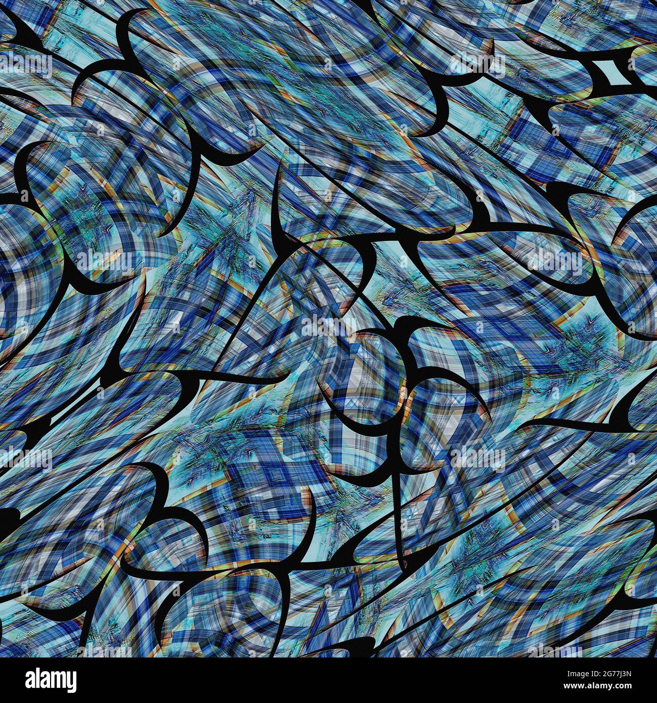 Digital textile design border hi-res stock photography and images - Alamy