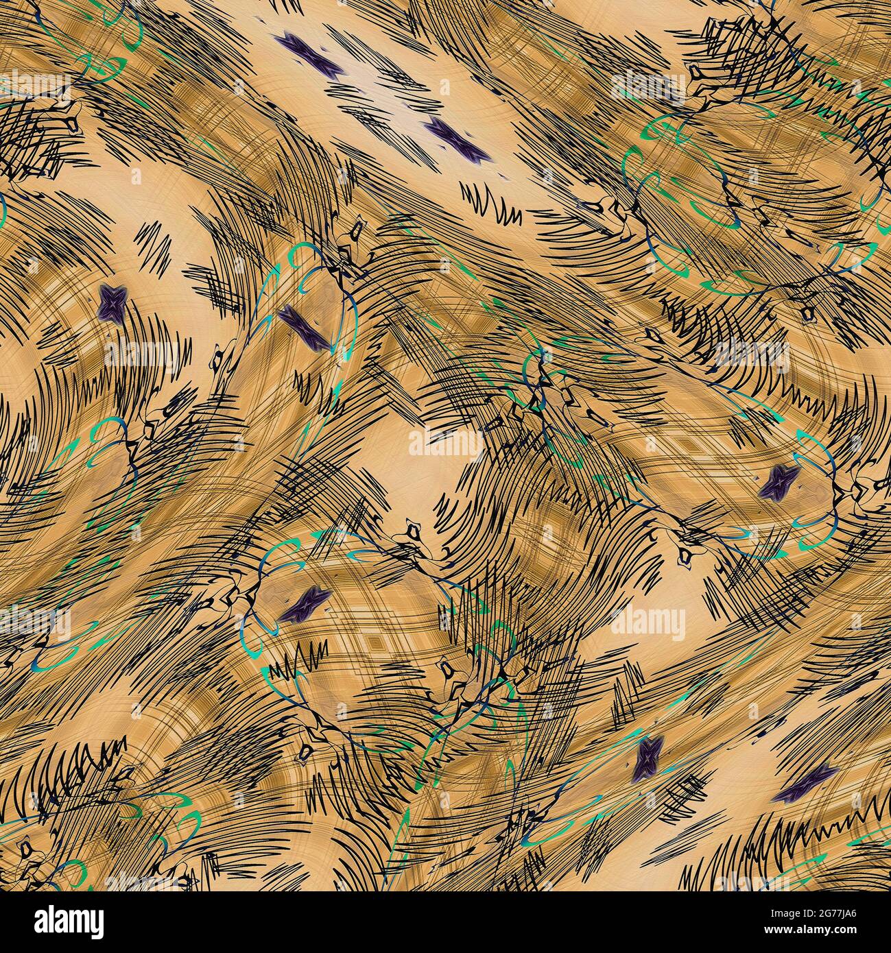 Digital Abstract Pattern and colourful background Stock Photo - Alamy