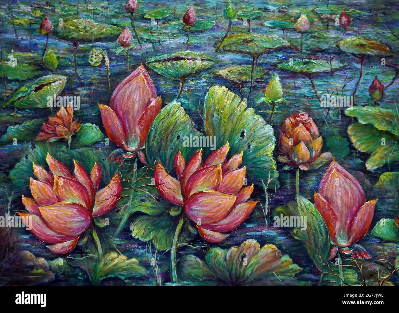 Thai Art Lotus