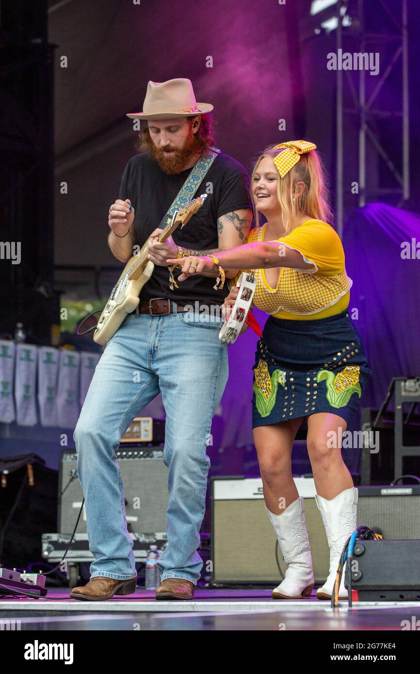 Country artist Hailey Whitters performs onstage during the Windy City ...