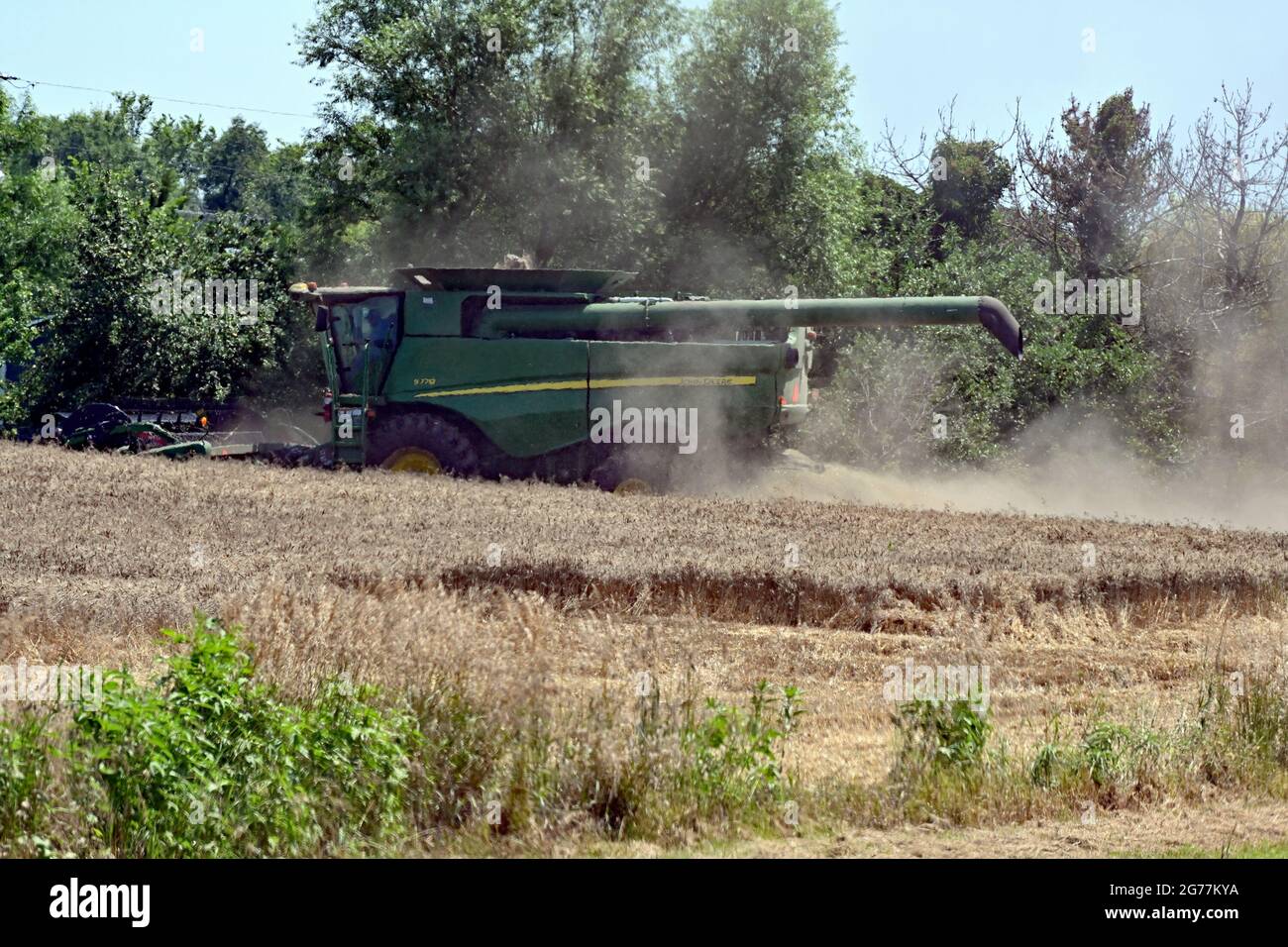 John deere s770 combine hi-res stock photography and images - Alamy