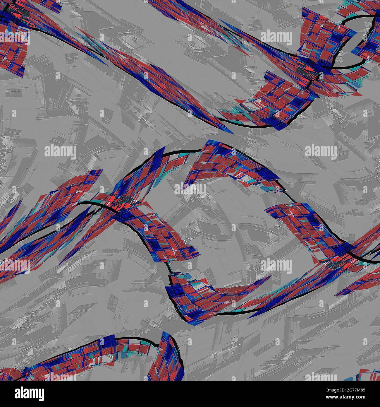 Digital Abstract Pattern and colourful background Stock Photo - Alamy