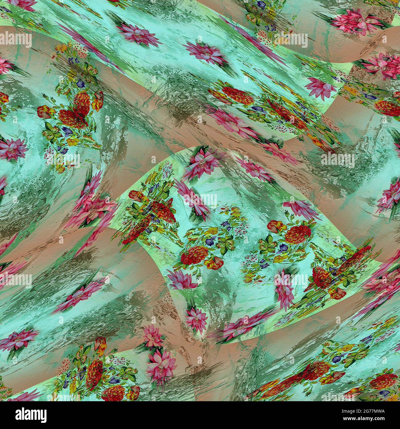 Digital Abstract Pattern and colourful background Stock Photo - Alamy