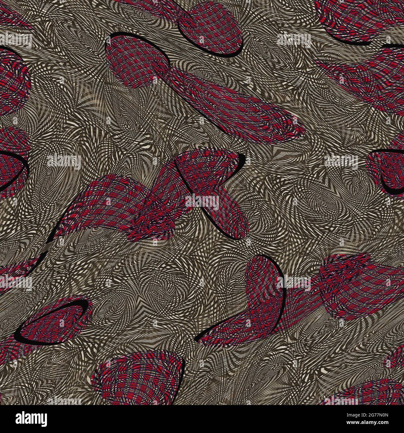 Digital Abstract Pattern and colourful background Stock Photo - Alamy