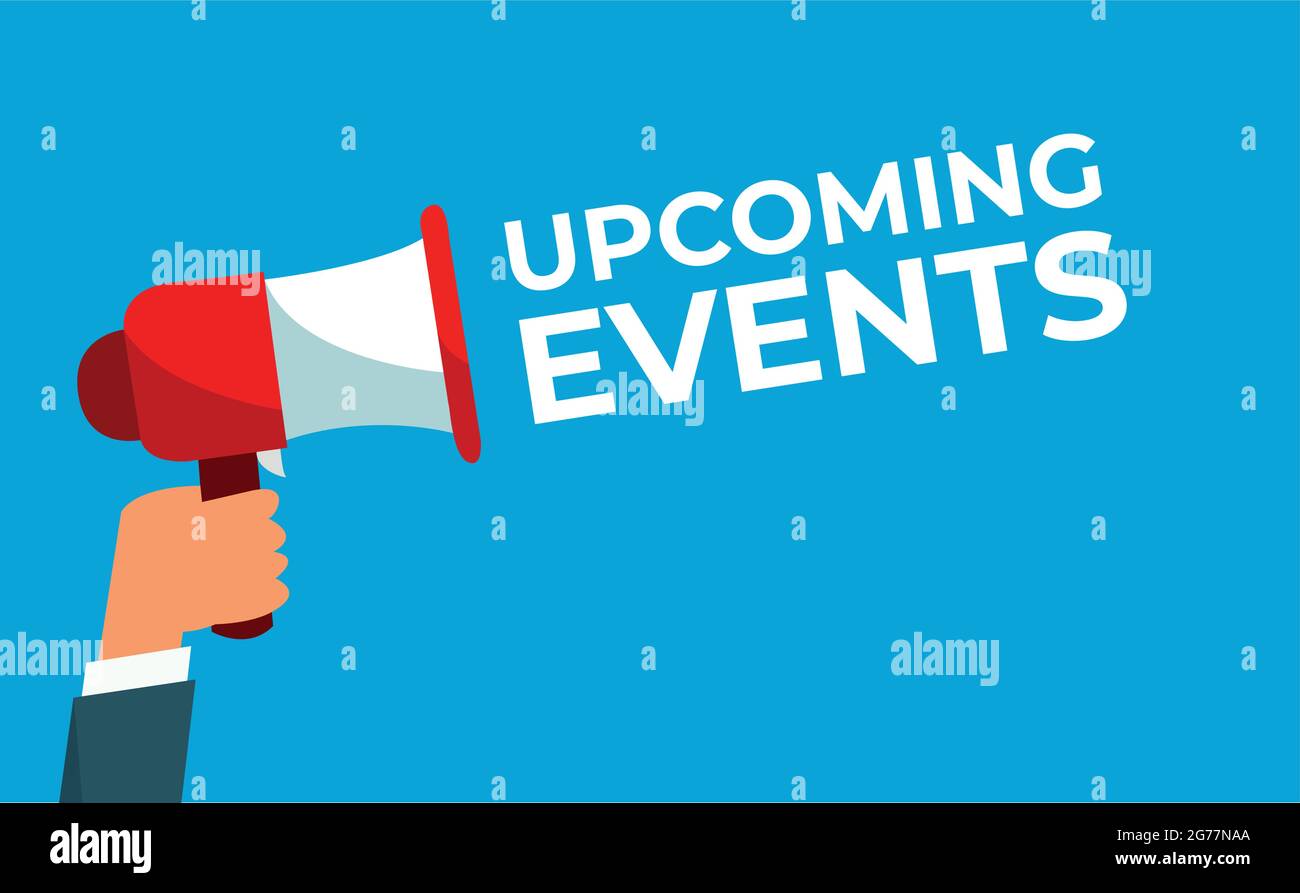 Upcoming social events Stock Vector Images - Alamy
