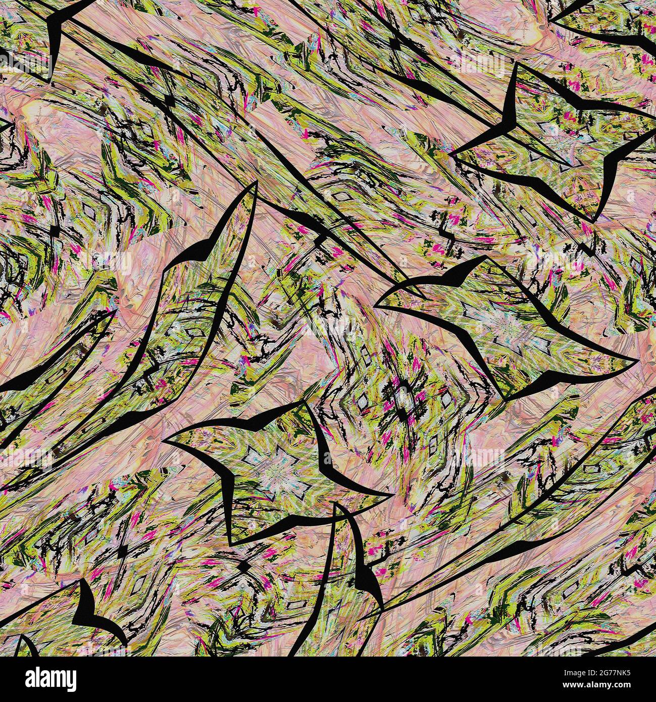 Digital Abstract Pattern and colourful background Stock Photo - Alamy