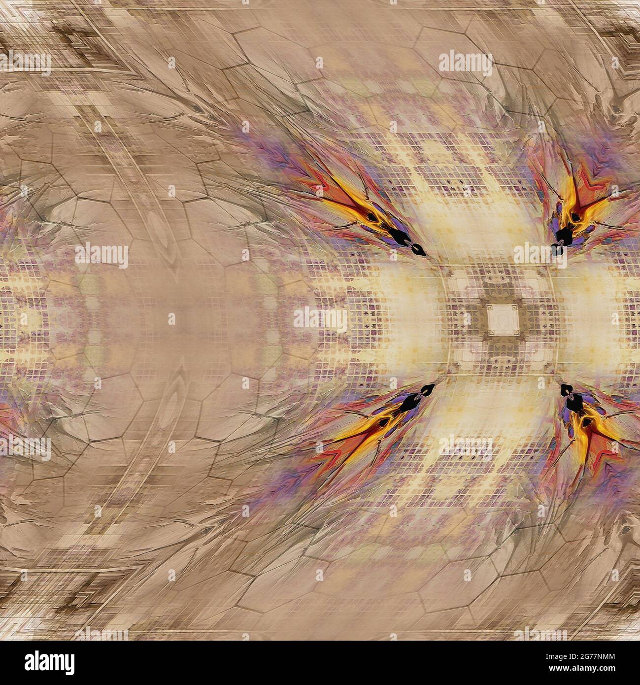 Digital Abstract Pattern and colourful background Stock Photo - Alamy