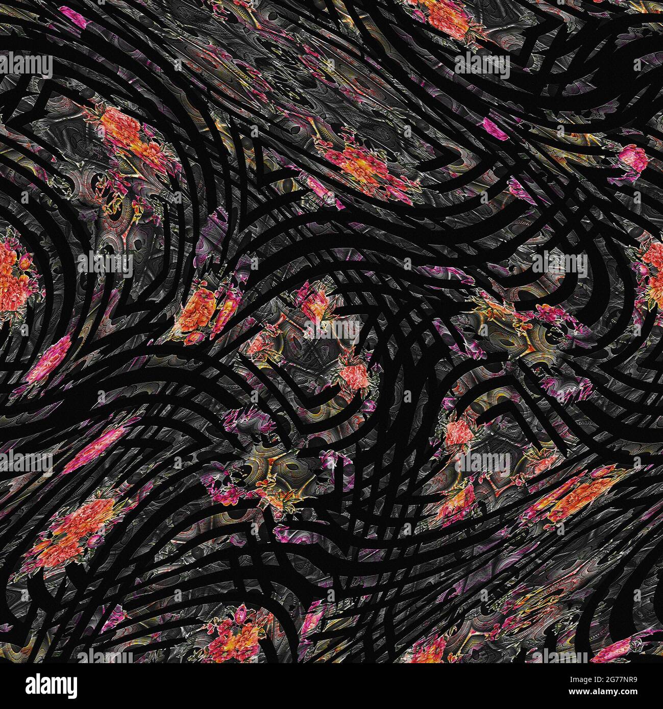 Digital Abstract Pattern and colourful background Stock Photo - Alamy