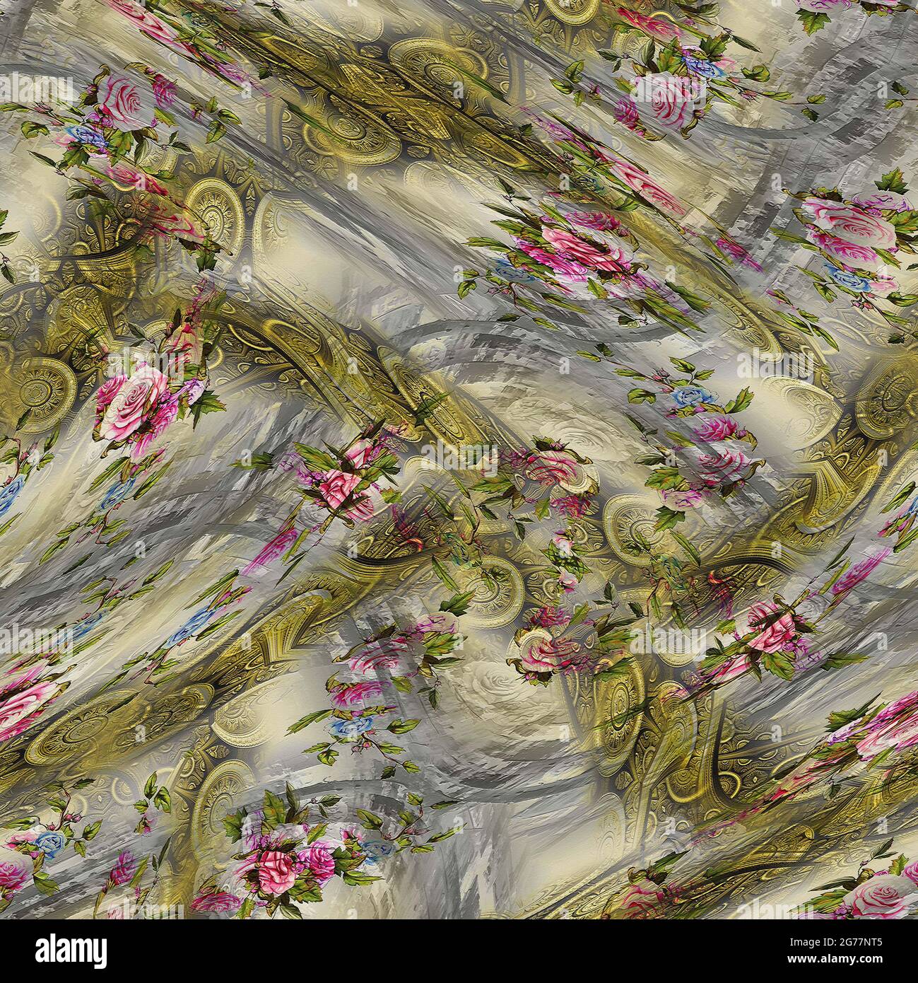 Digital Abstract Pattern and colourful background Stock Photo - Alamy