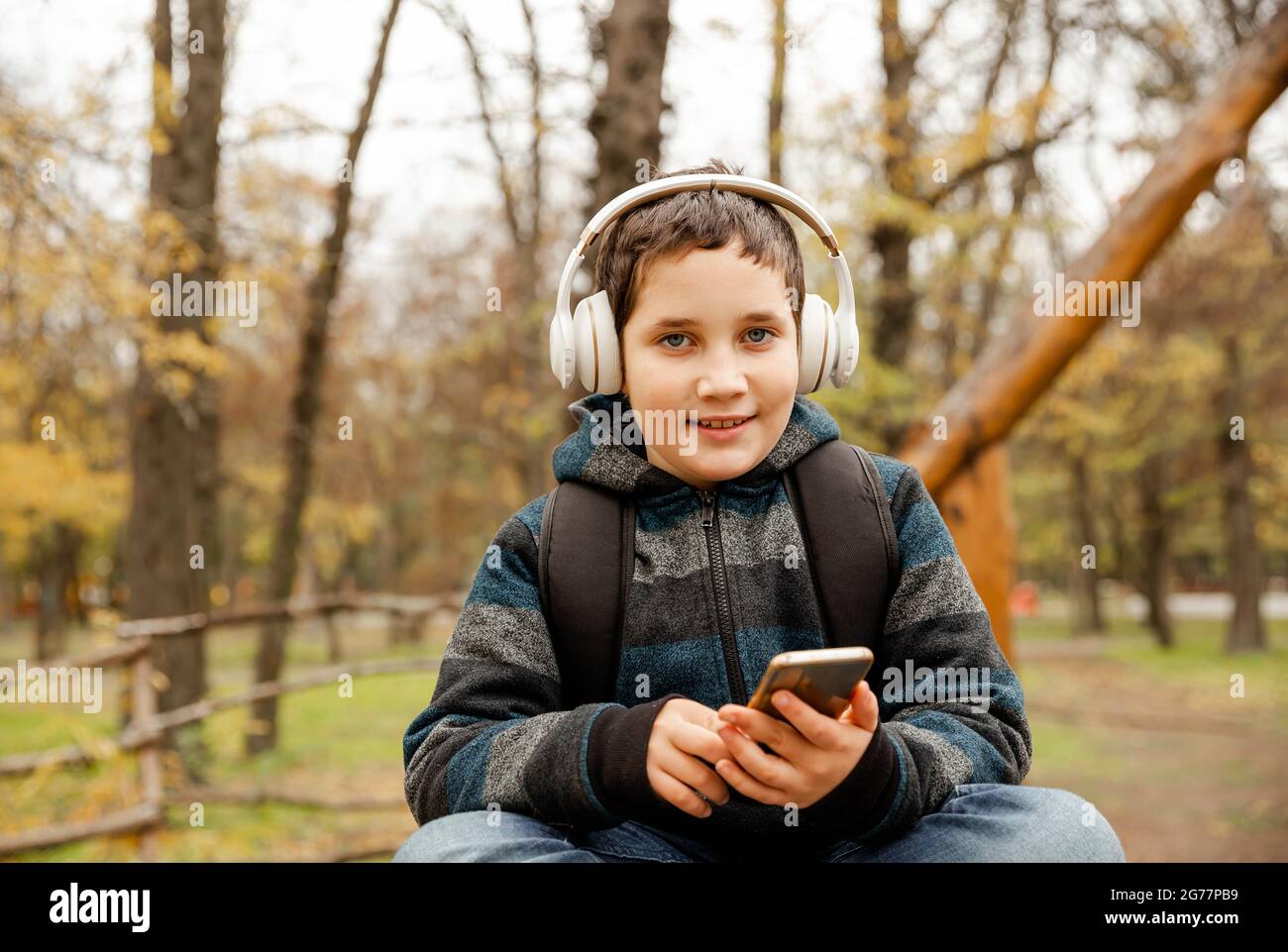 Adventure camping, exploration, hiking. Happy male excited by camping ...