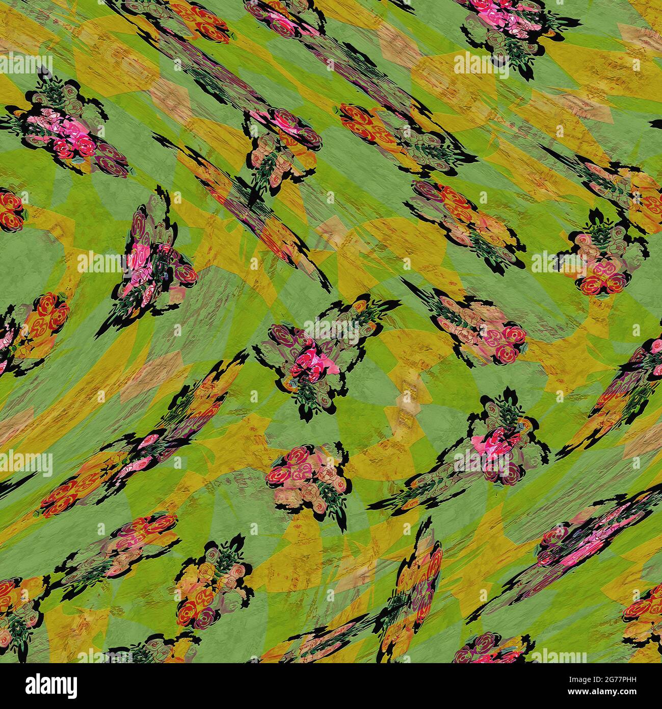 Digital Abstract Pattern and colourful background Stock Photo - Alamy