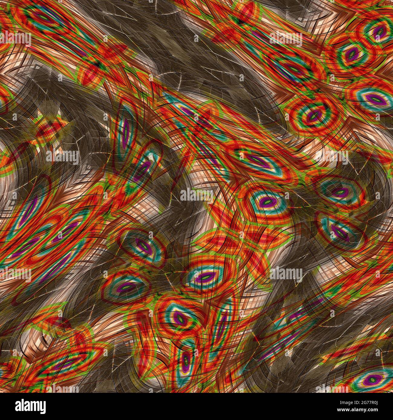 Digital Abstract Pattern and colourful background Stock Photo - Alamy