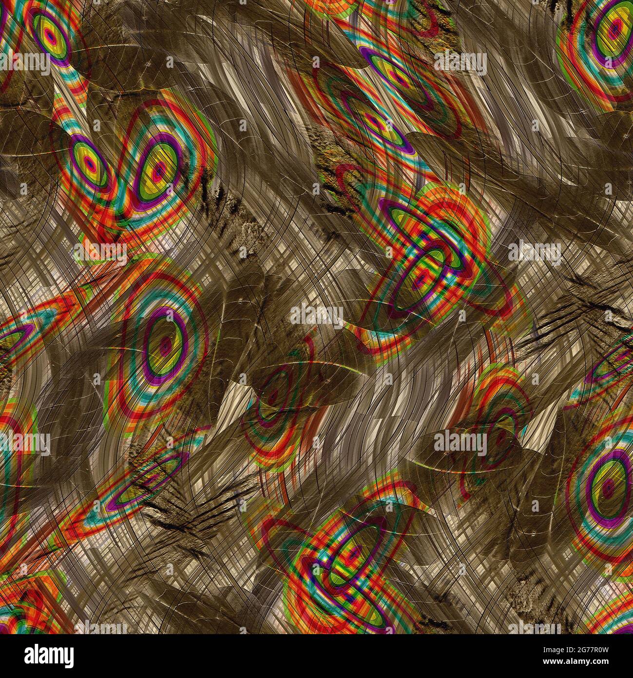 Digital Abstract Pattern and colourful background Stock Photo - Alamy