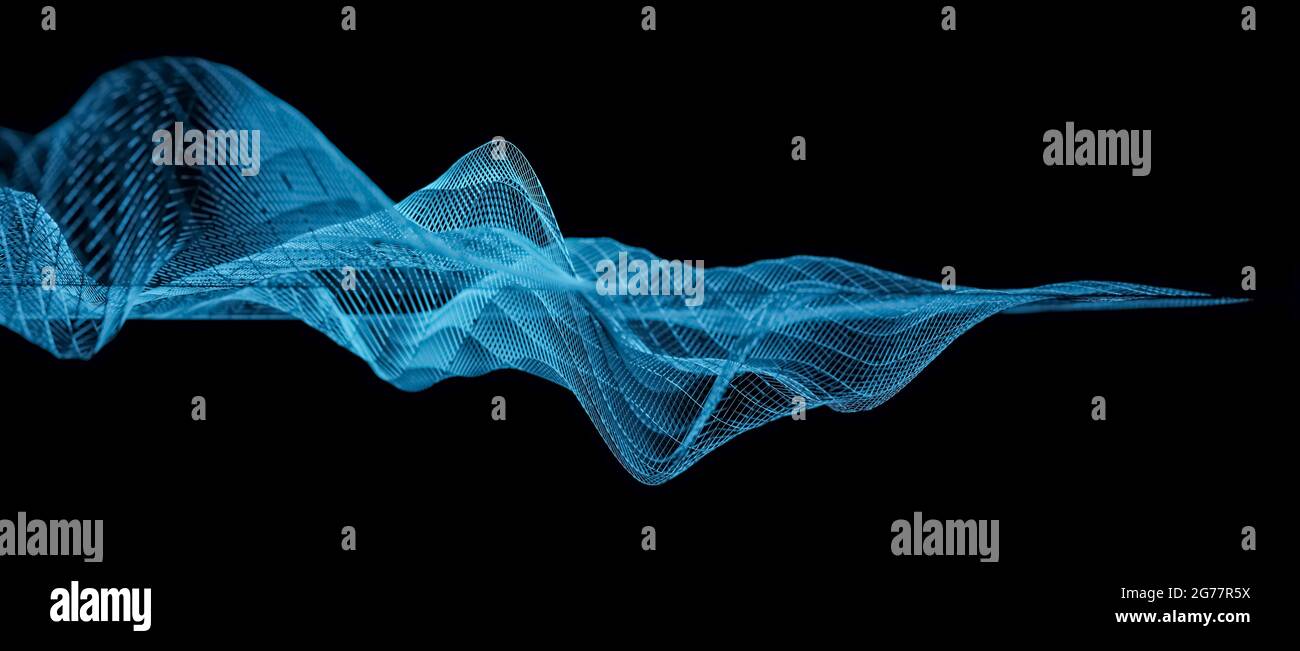 Blue wave science hi-res stock photography and images - Alamy