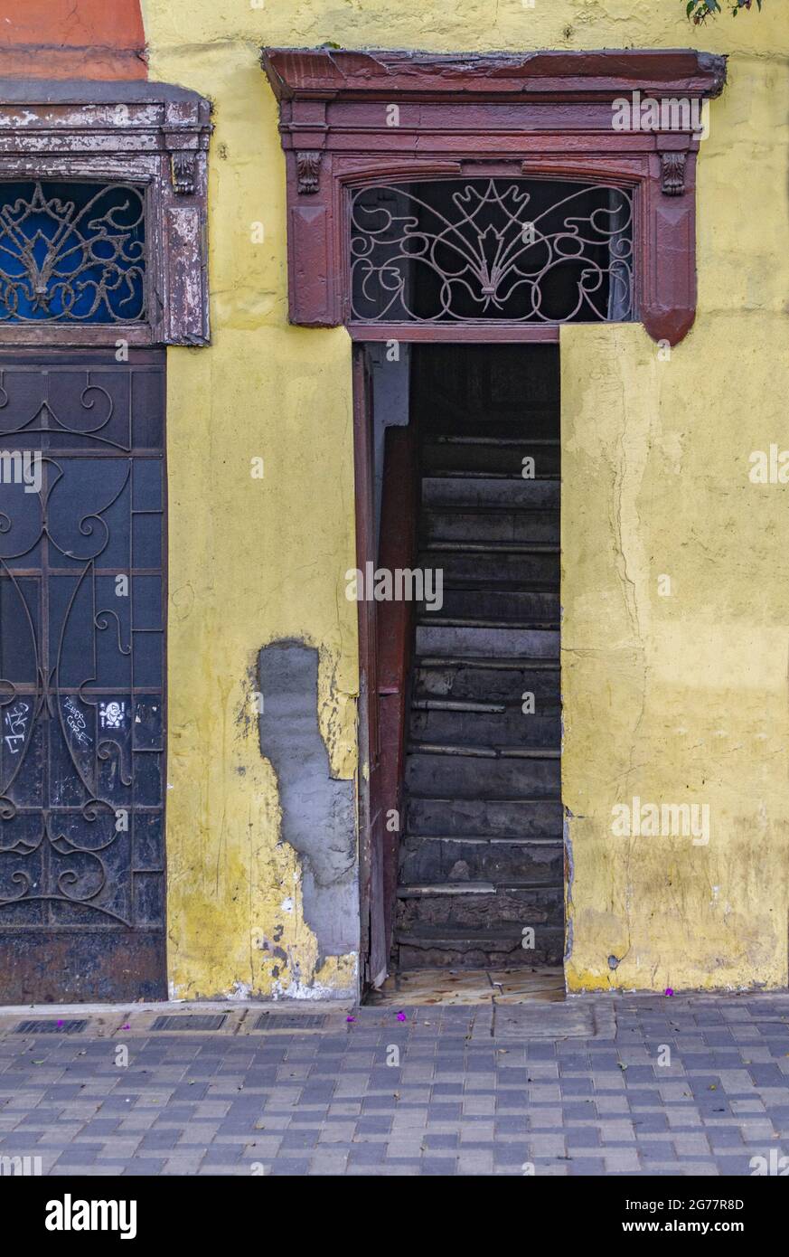 Old stairs in the very old house Stock Photo - Alamy
