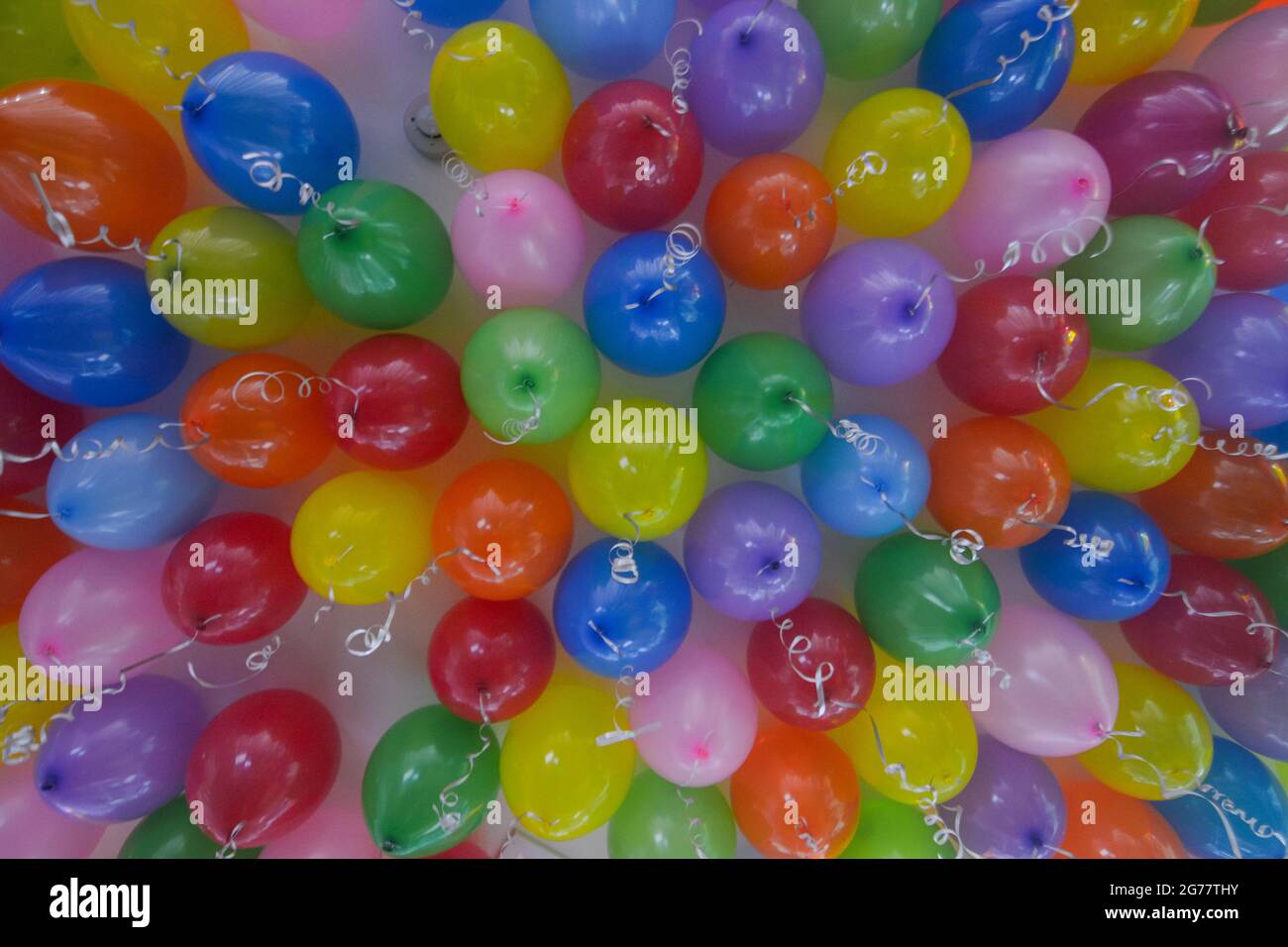 Colorful balloons background Stock Photo - Alamy
