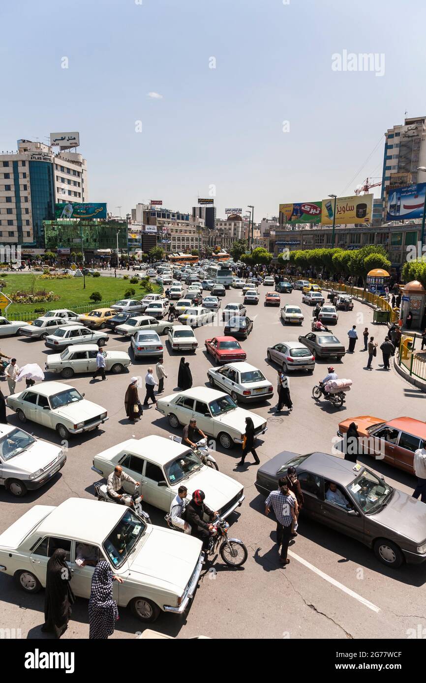 Ab Square, central square near Imam Reza Holy Shrine, Mashhad, Razavi ...