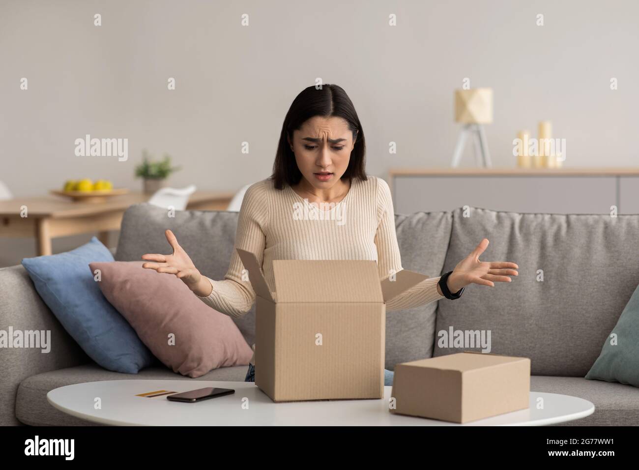 What the hell, negative human emotions, error or bad delivery service ...