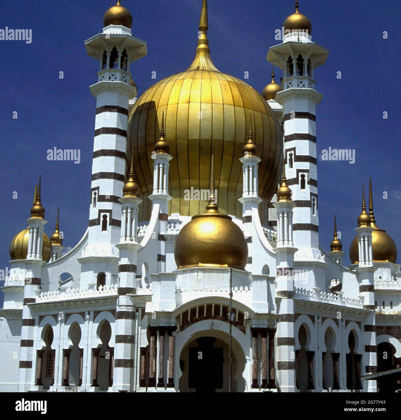 Ubudiah Mosque in Perak, Malaysia Stock Photo - Alamy