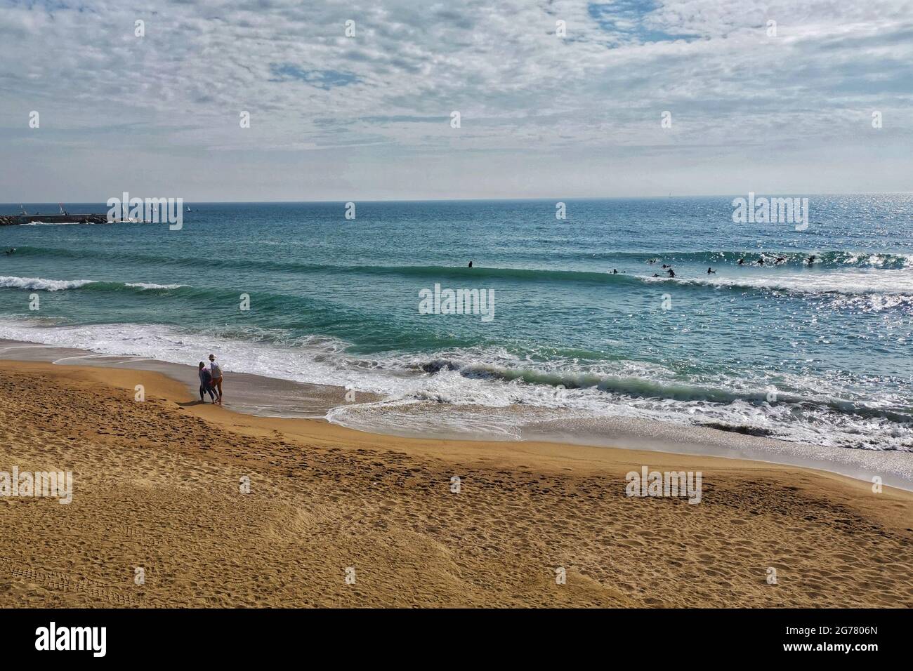 Bright Sunny Day At The Beach