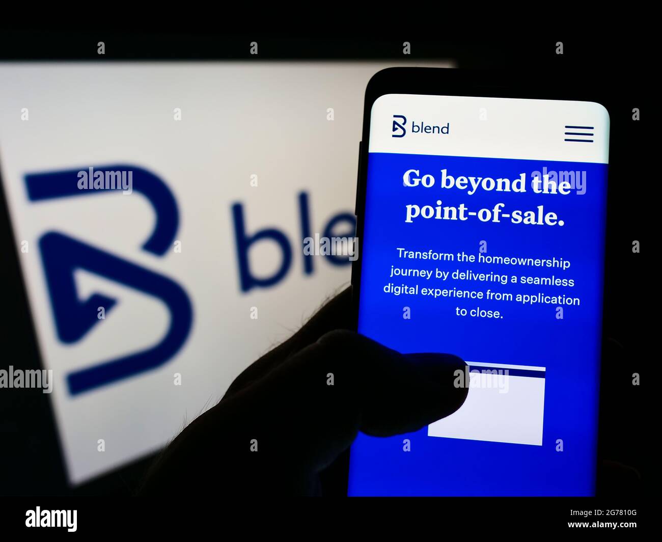 Blend logo hi-res stock photography and images - Alamy