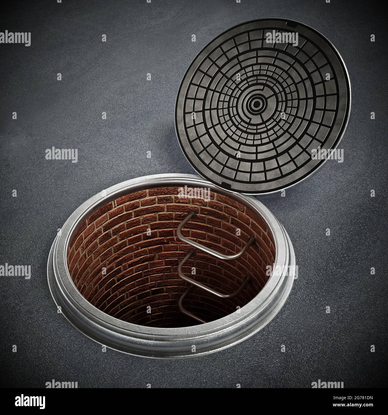 Manhole access hi-res stock photography and images - Alamy