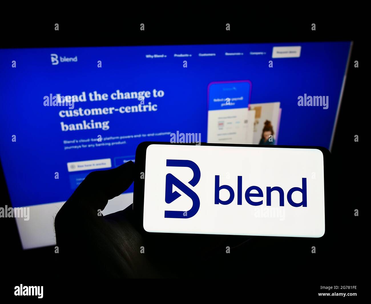 Blend logo hi-res stock photography and images - Alamy