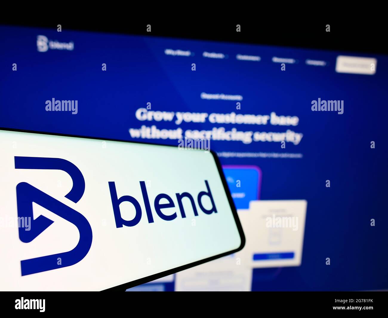 Blend logo hi-res stock photography and images - Alamy