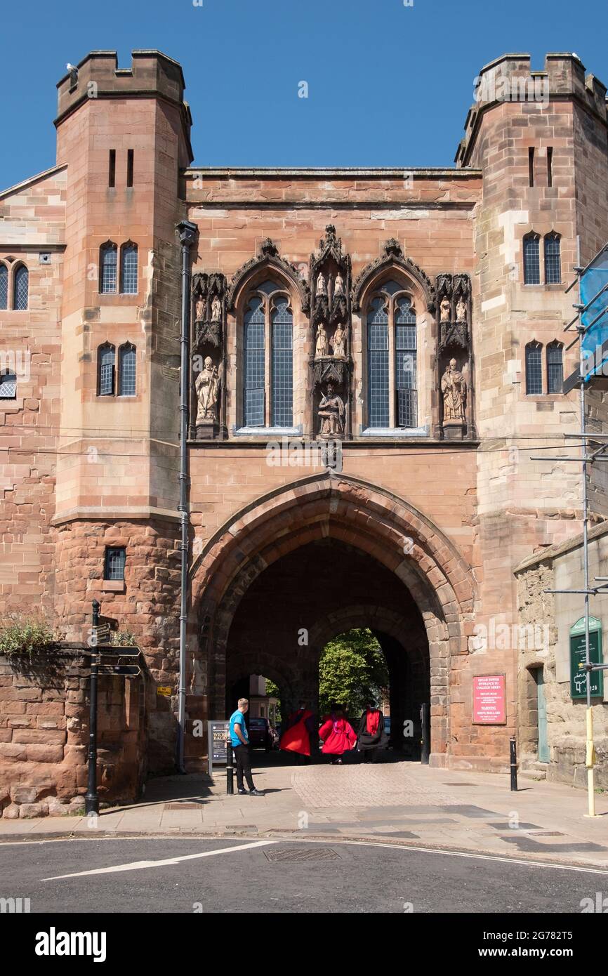 Edgar Tower, Worcester Cathedral. Formerly St Mary's Gate. It was ...
