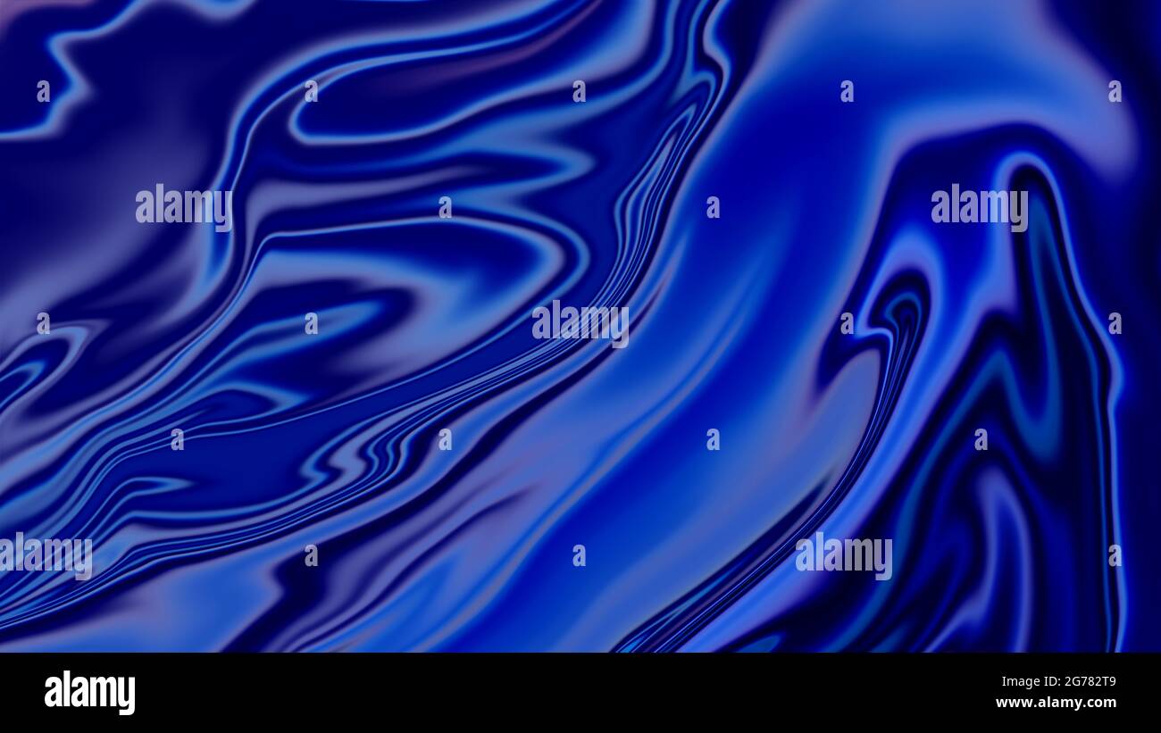 Abstract blue liquid texture gradient background Stock Photo - Alamy