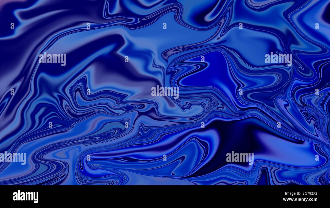 Abstract blue liquid texture gradient background Stock Photo - Alamy