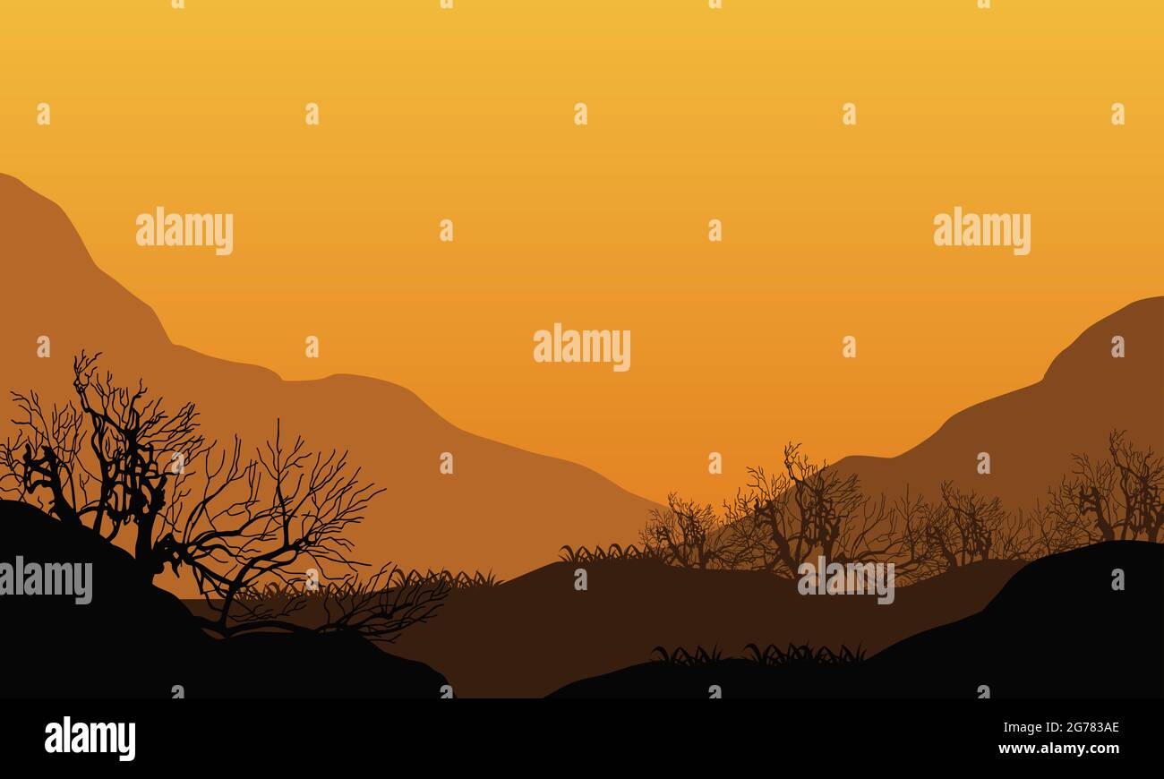 Gorgeous twilight sky colors with stunning natural views from the ...