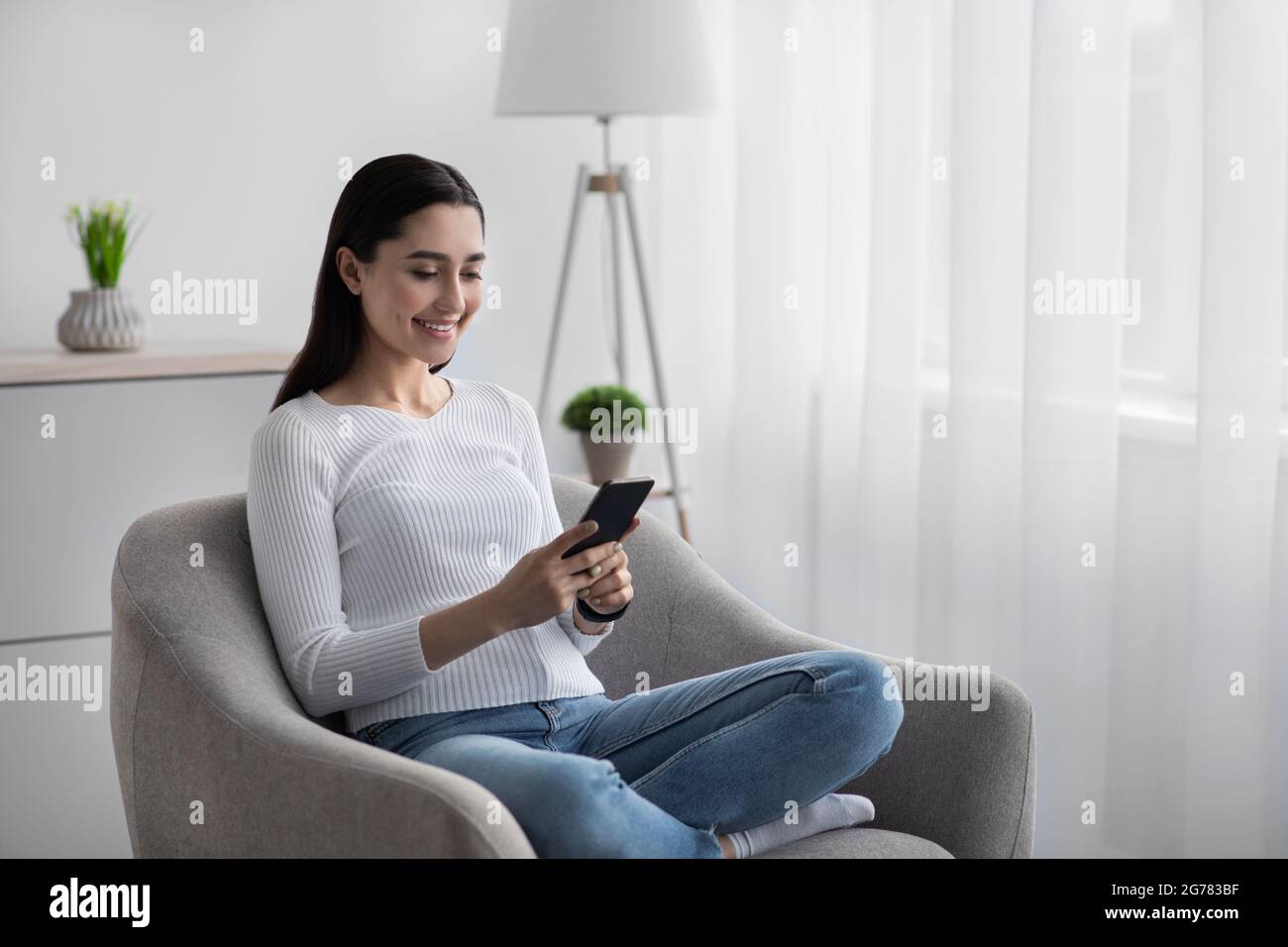 Surfing in social networks, chat on modern device, new normal and ...