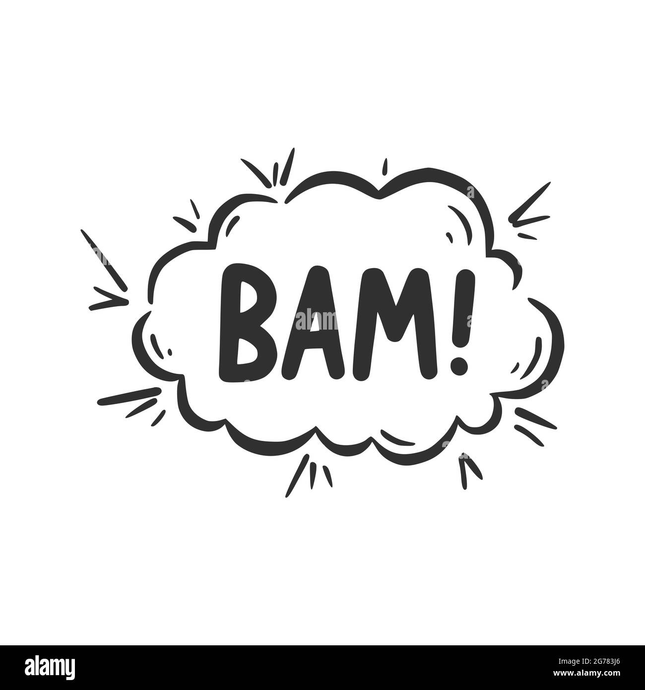 Bam Bam Drawing