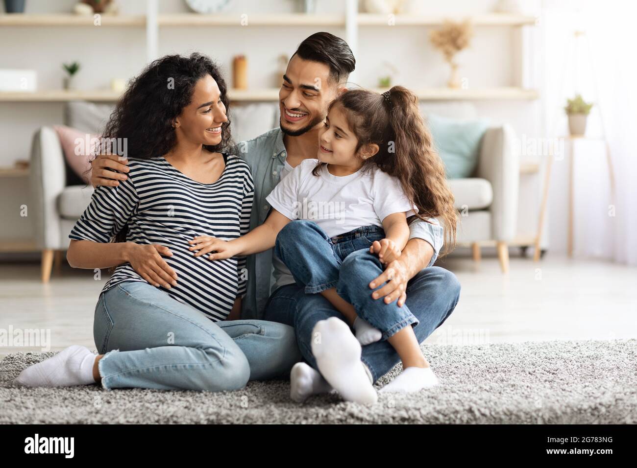 Middle eastern baby girl hi-res stock photography and images - Alamy