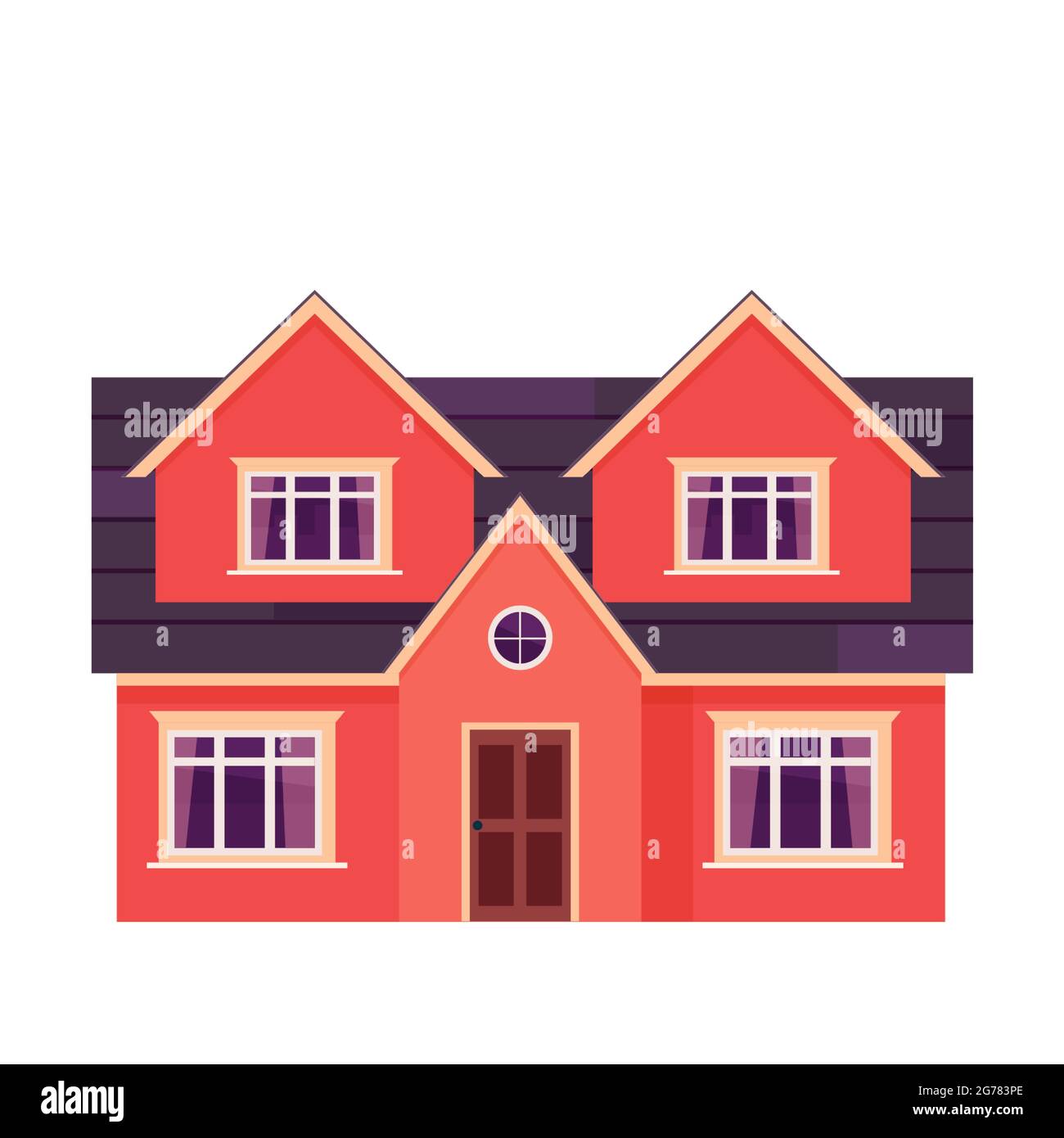 cute cartoon house Stock Vector Image & Art - Alamy