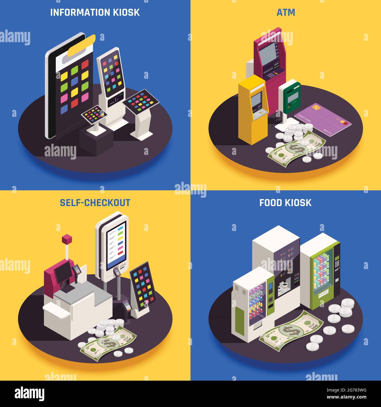 Check out kiosk Stock Vector Images - Alamy