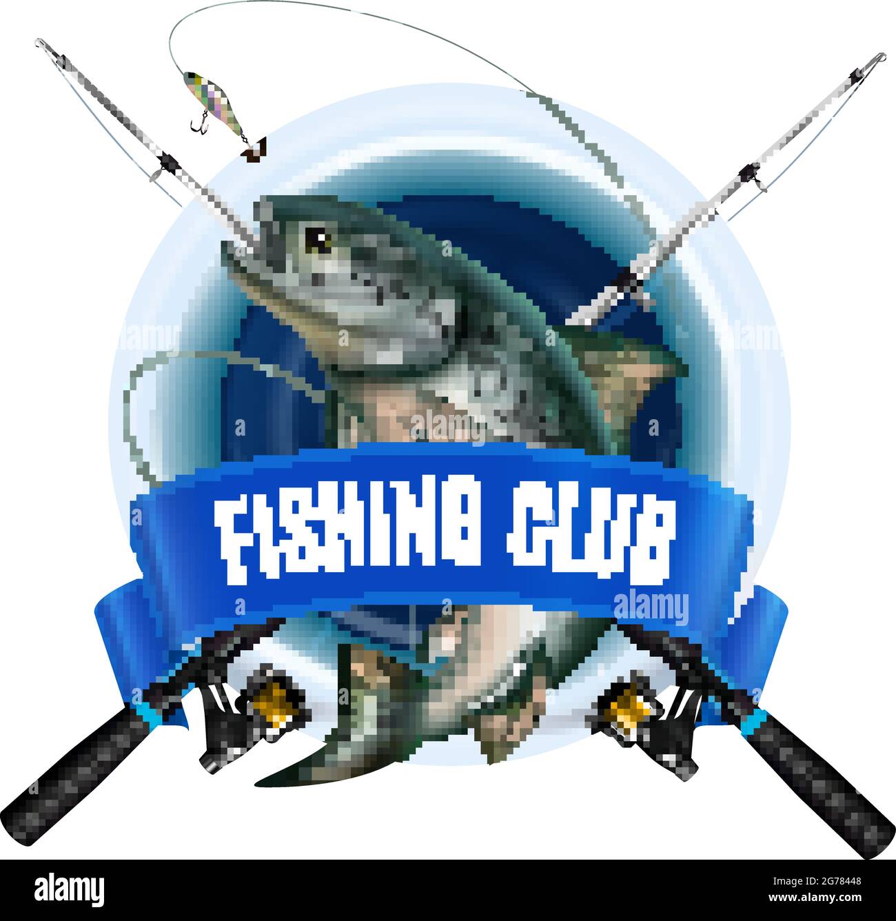Fishing rods crossed hi-res stock photography and images - Alamy