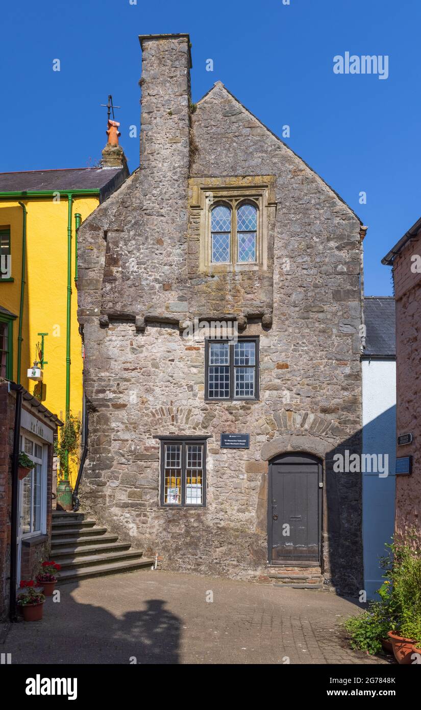 Tenby tudor merchant’s house hi-res stock photography and images - Alamy