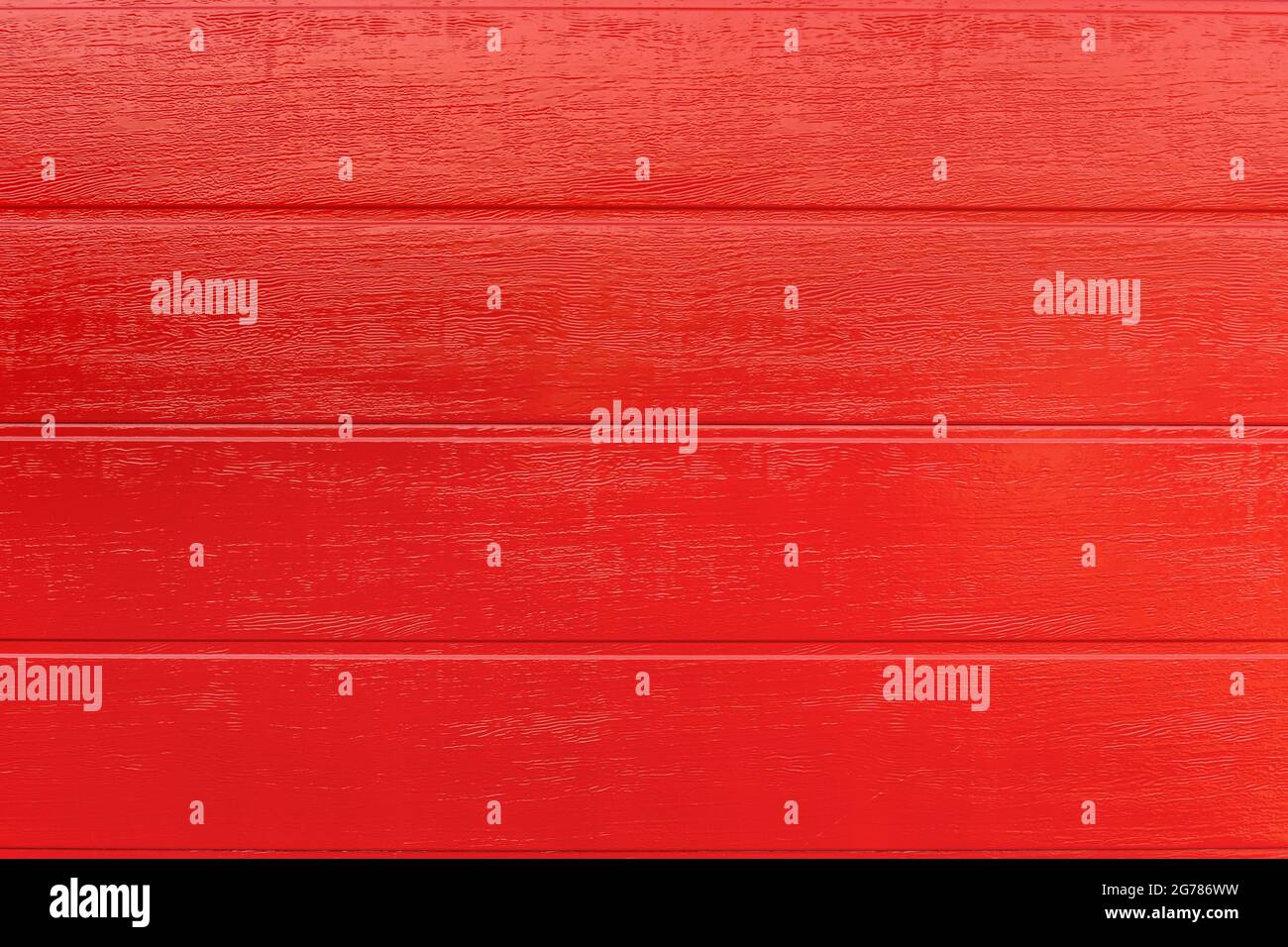 Bright red wooden planks background, horizontal boards. Red paint ...